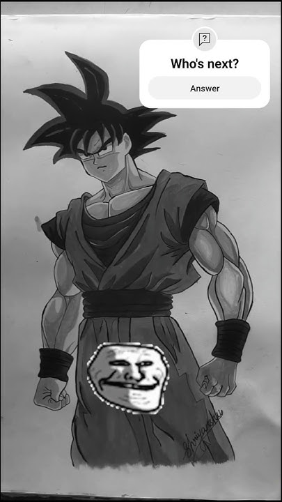 GOKU drawing 🔥🔥🥵 This is the last part 👍 Goku drawing with using ...