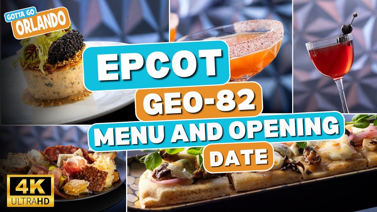 You Won’t Believe These EPCOT Drinks, Menu and Souvenirs! GEO-82! - YouTube