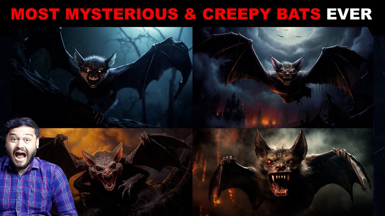 Mystery of The MOST Creepy Bats - Dracula Bats - Horror Episode ...