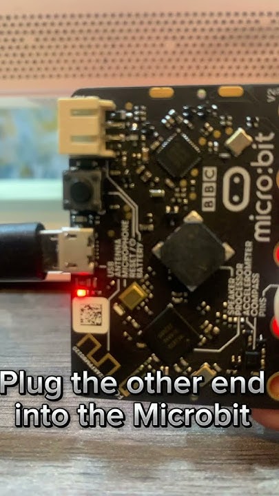 How to connect a Microbit to a computer - YouTube