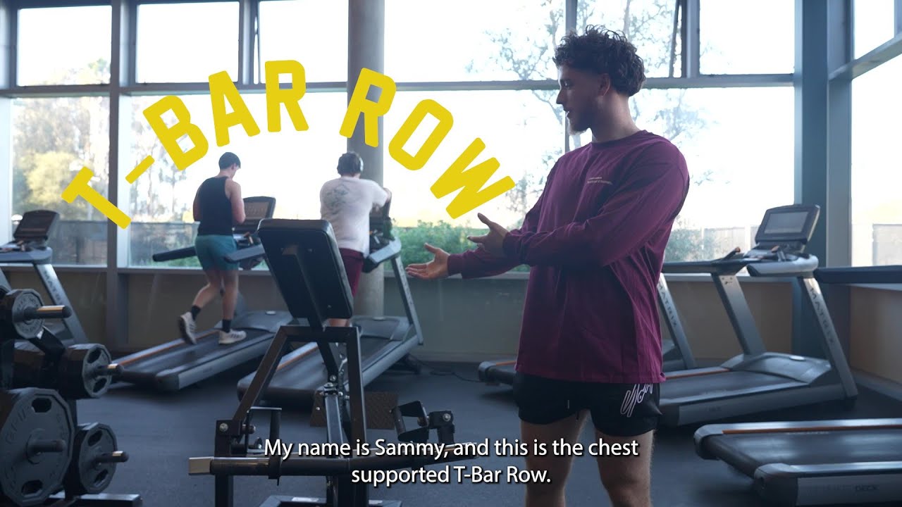 T-BAR ROW: Equipment Tutorials - YouTube