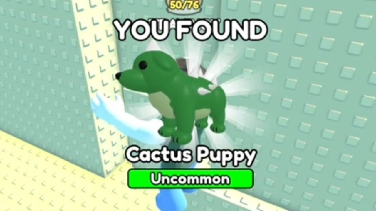 Find the Puppies - Where to Find the Cactus Puppy (Roblox) - YouTube