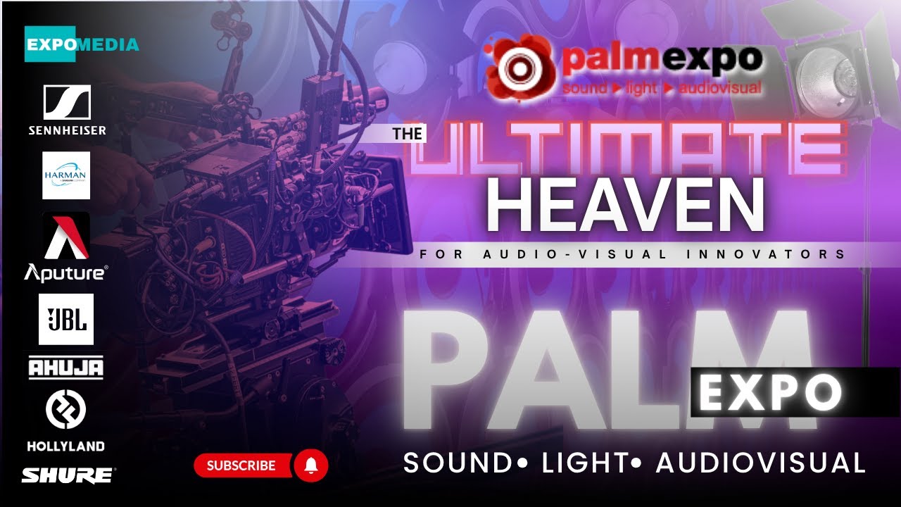 Palm Expo 2025 Mumbai | India’s Biggest Audio & AV Tech Show - YouTube