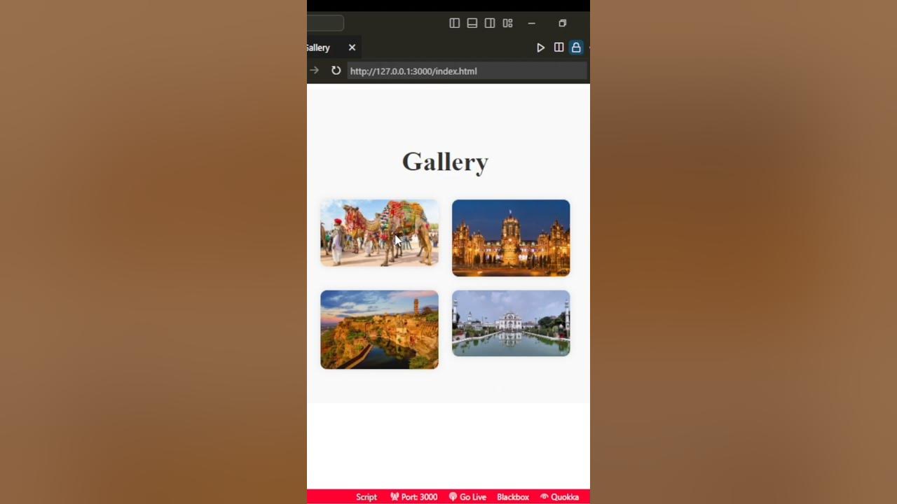 Create Gallery Using Html And Css Javascript Webdevwithrajeev Webdevelopment Javascript Youtube