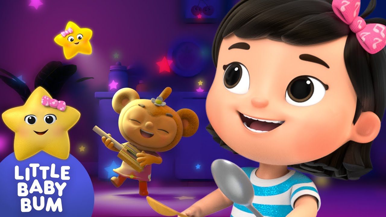 Mia Makes Instruments ⭐Mia's Play Time! LittleBabyBum - Nursery Rhymes ...