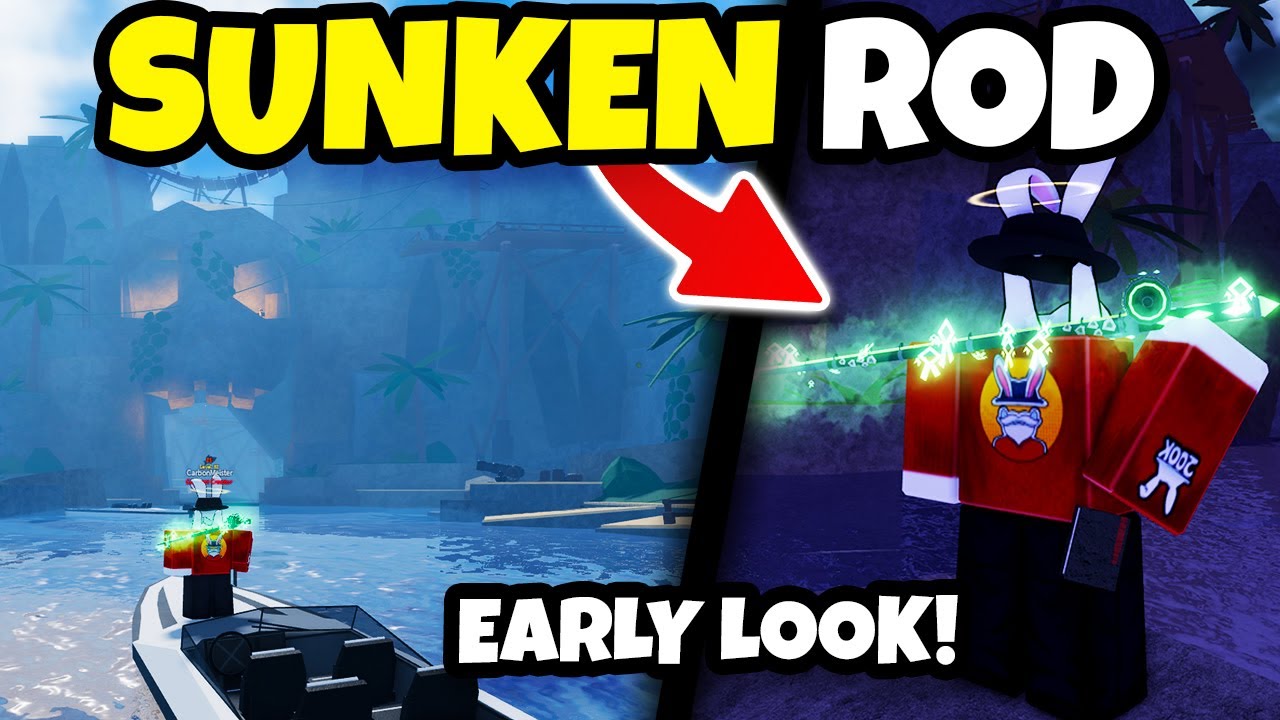 The NEW SUNKEN ROD EARLY In FISCH Roblox! - YouTube