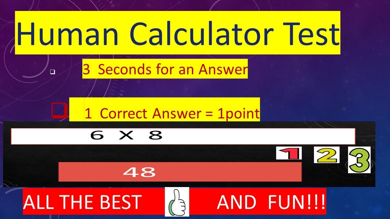 HUMAN CALCULATOR TEST|ADDITION MATHS SPEED TEST|MATH TEST CHALLENGE # ...