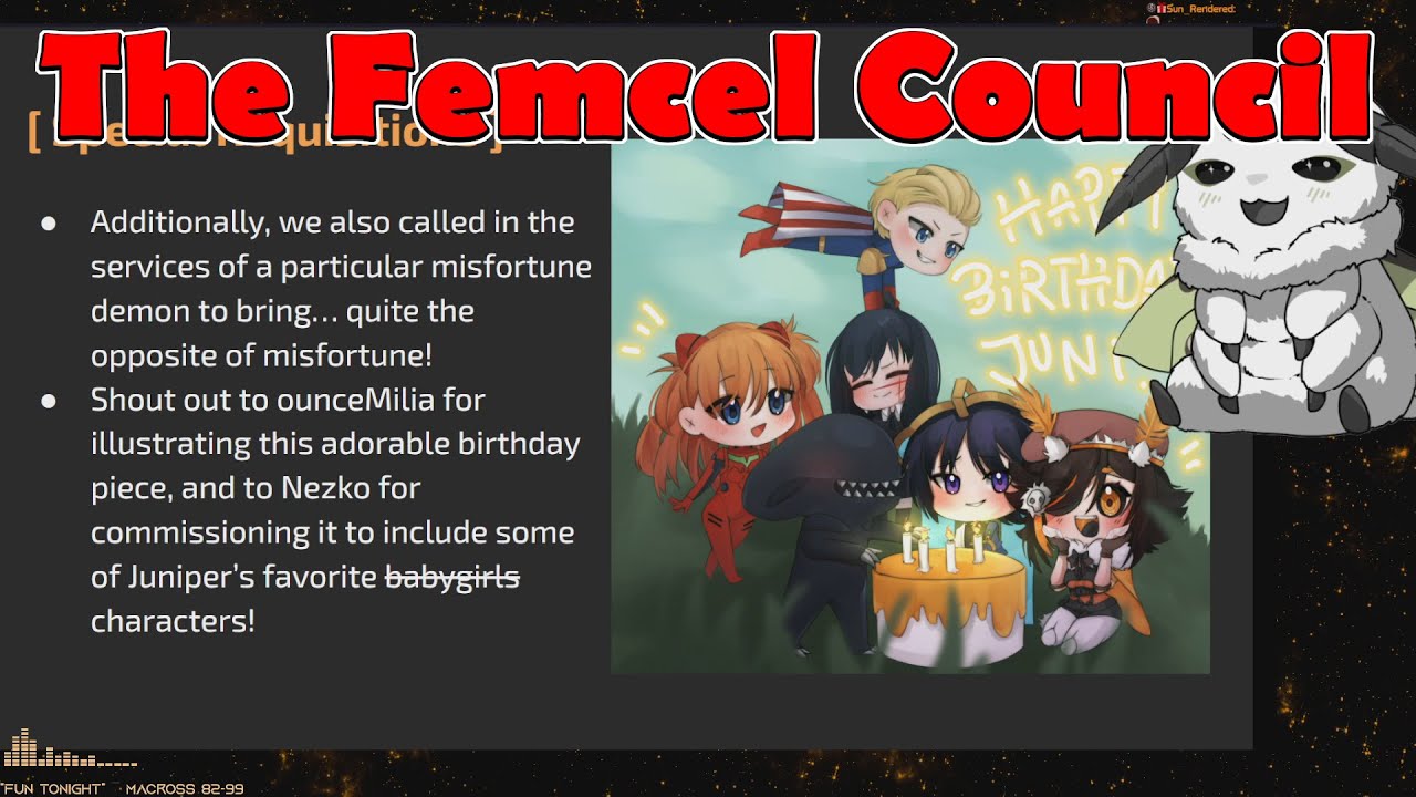 @juniperactiasofficial Meets The Femcel Council #vtuber #clips - YouTube