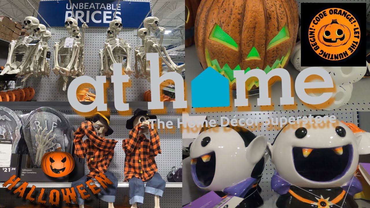 🎃Halloween shopping in June?! CODE ORANGE! | Halloween decorations at ...