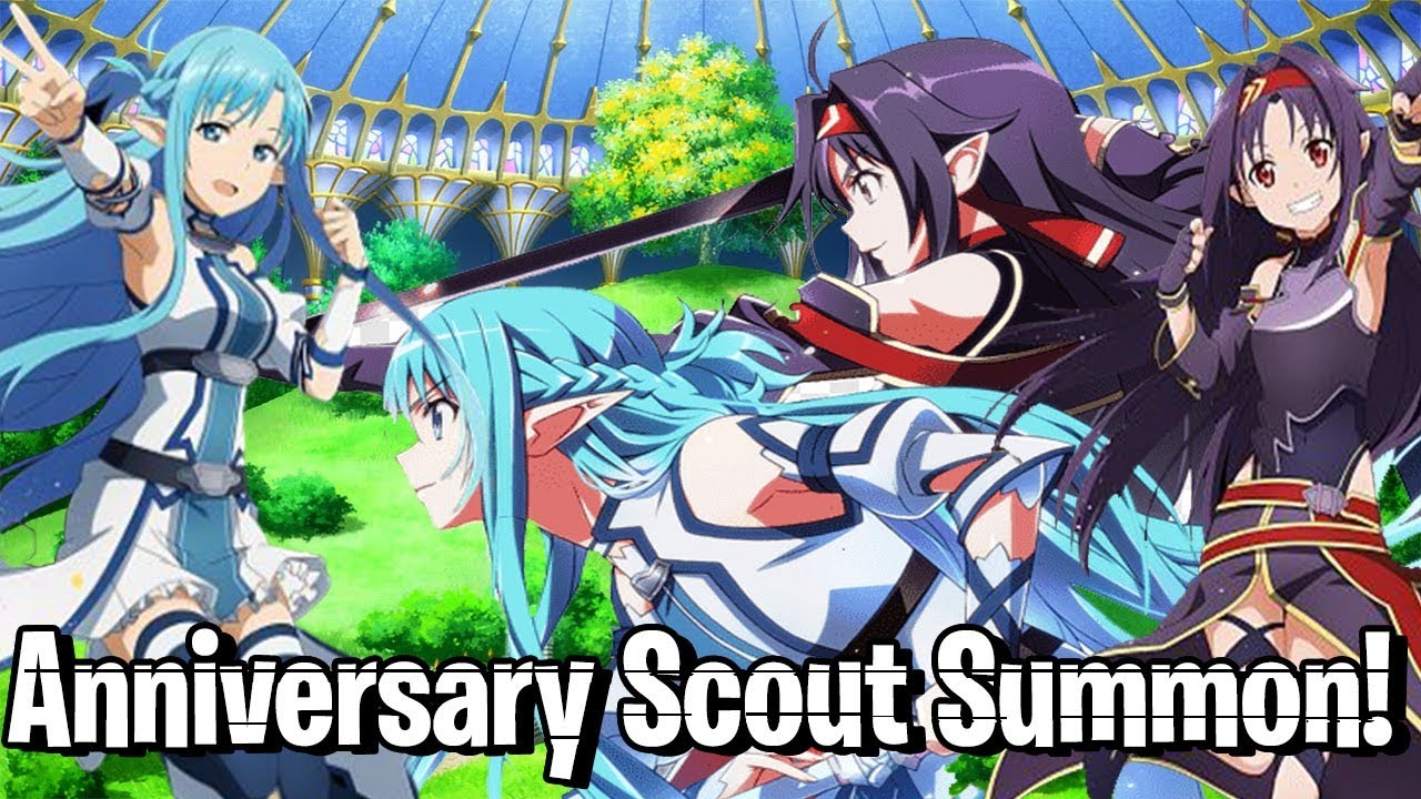 Part 2 of 6 Month Celebration Scout! ALO Asuna & Yuuki Sword Art Online ...