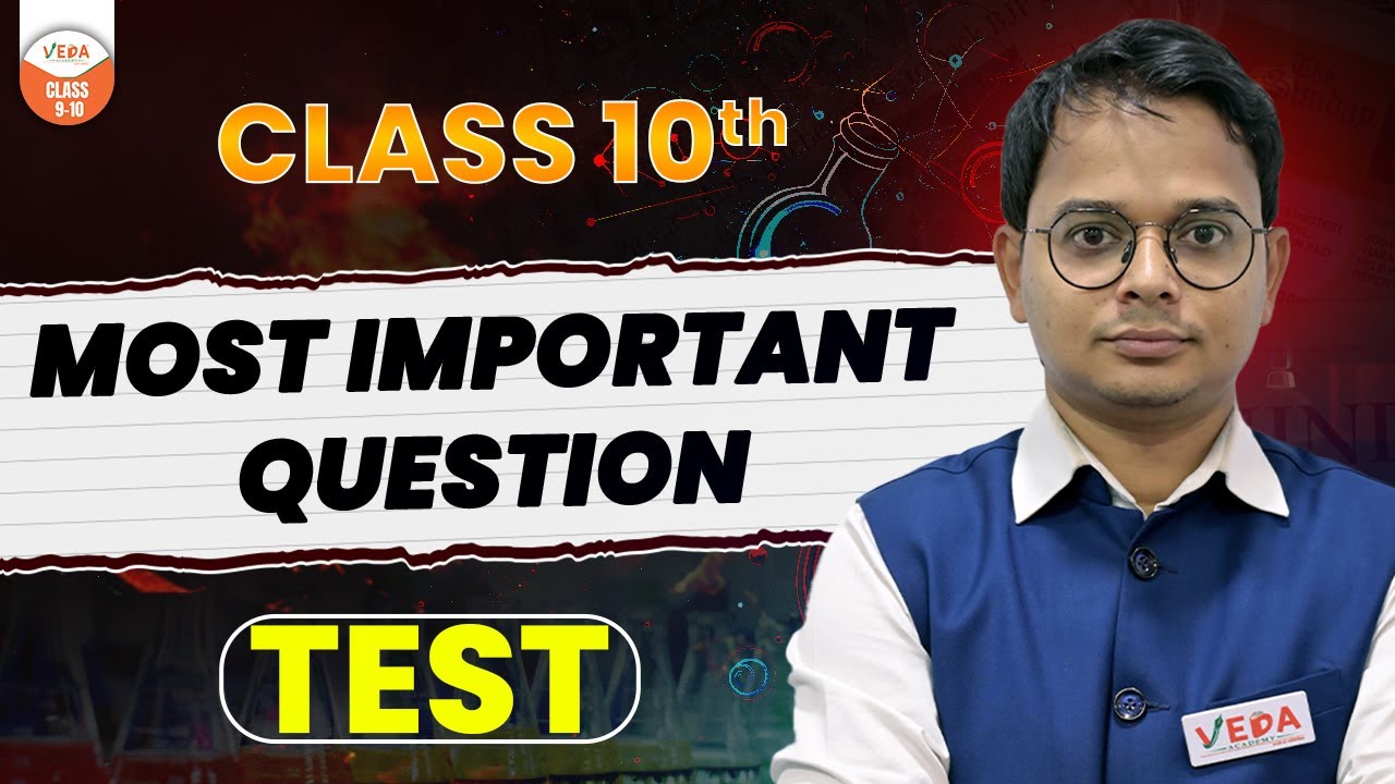 Class 10th Science | Most Important Questions | Class 10 Science - YouTube