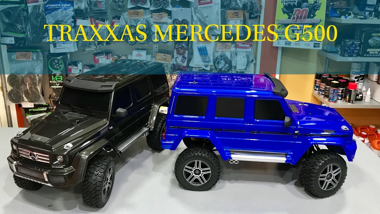 UNBOXING - TRAXXAS TRX-4 MERCEDES G500 - YouTube