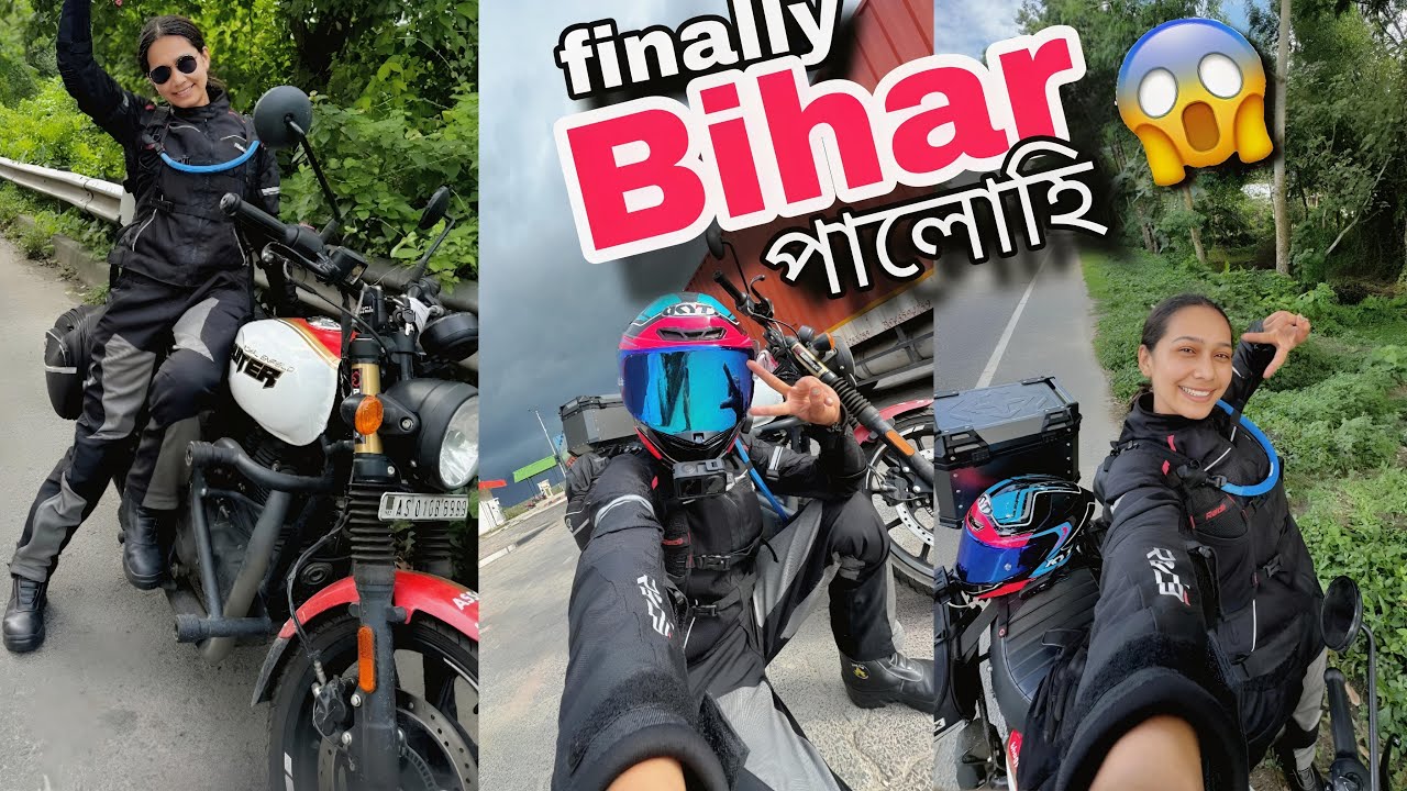 Heavy Rainfall t ladakh ride | Episode 2 | Hasimara to Bihar - YouTube