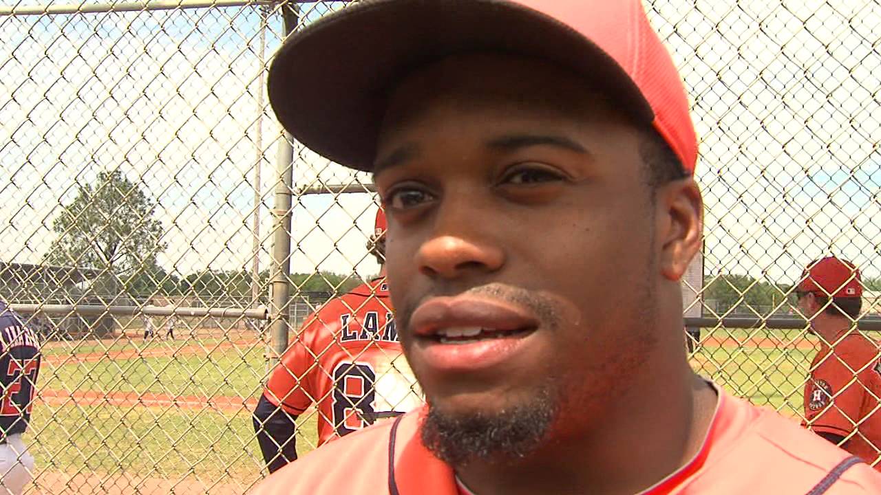 2013 Astros Spring Training:Delino Deshields Jr. & Telvin Nash - YouTube