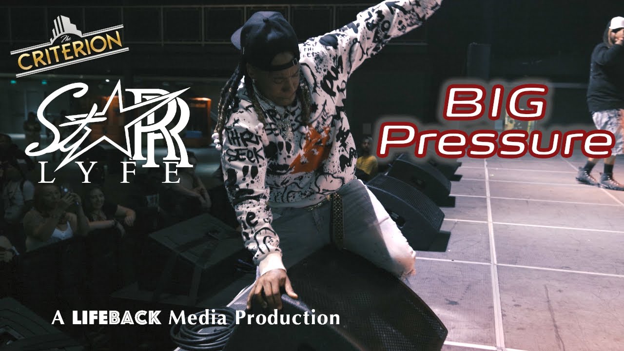 LifeBack Media- TSF artist Starr Lyfe performs BIG PRESSURE at The Criterion in Bricktown, OKC ...