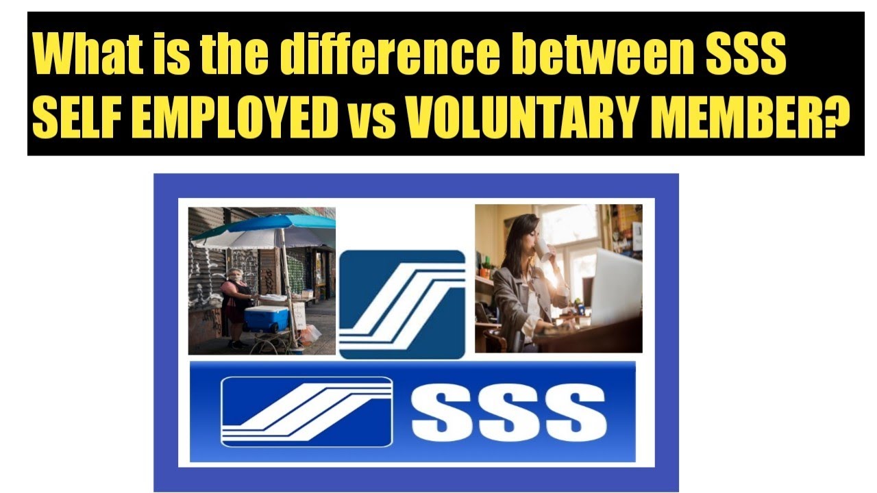 Difference between SSS SELF EMPLOYED MEMBER vs SSS VOLUNTARY MEMBER ...