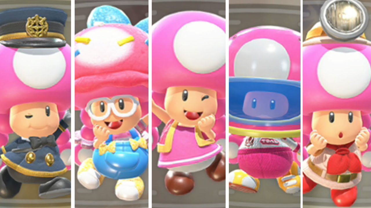 How to Unlock All Toadette Costumes - Mario Kart World - YouTube