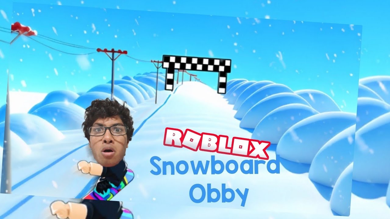 Roblox Snowboard Obby! - YouTube