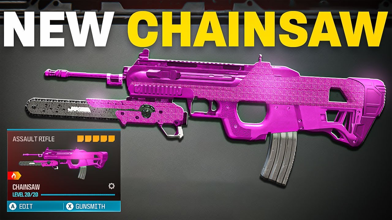 Warzone ADDED a CHAINSAW.. (META) - YouTube