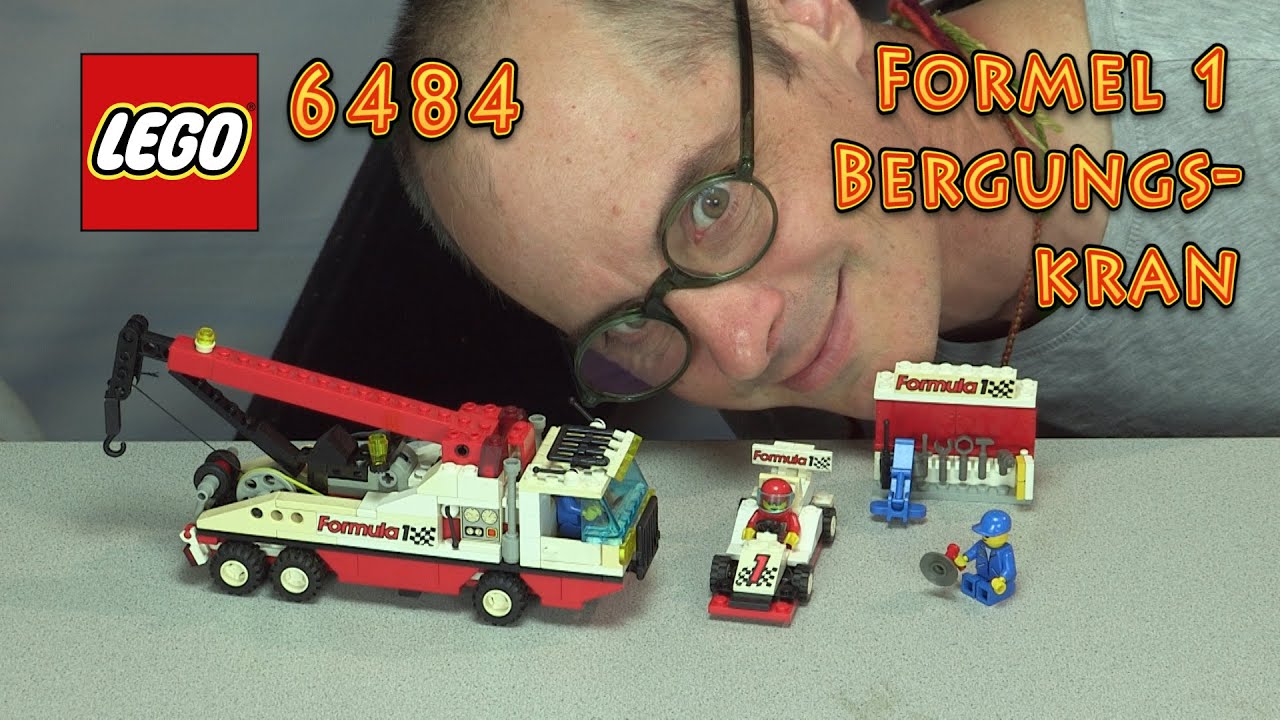 LEGO® 6484-1 Review: Formel 1 Bergungskran mit Licht und Motor! vom ...