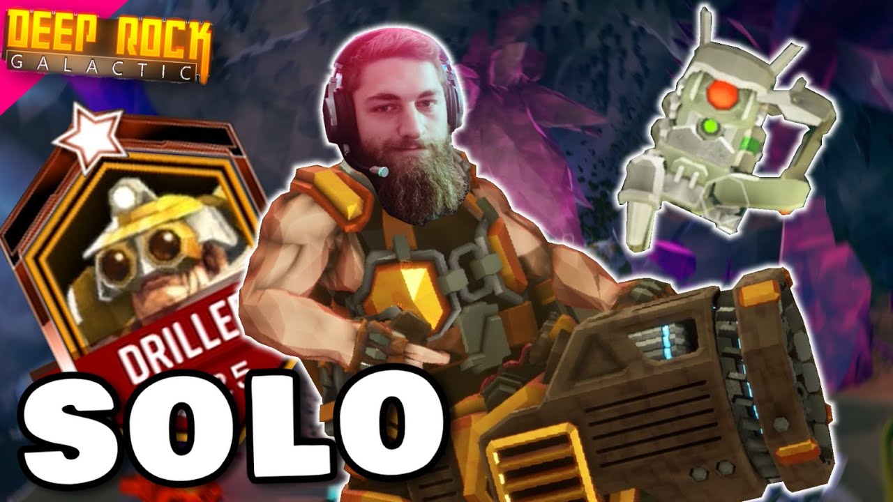 First PROMOTION SOlO In Deep Rock Galactic! - YouTube