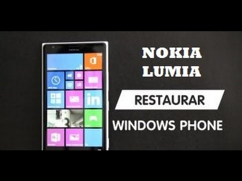 Hard Reset Nokia Lumia Windows Phone Restaurar De Fabrica Wipe En ...