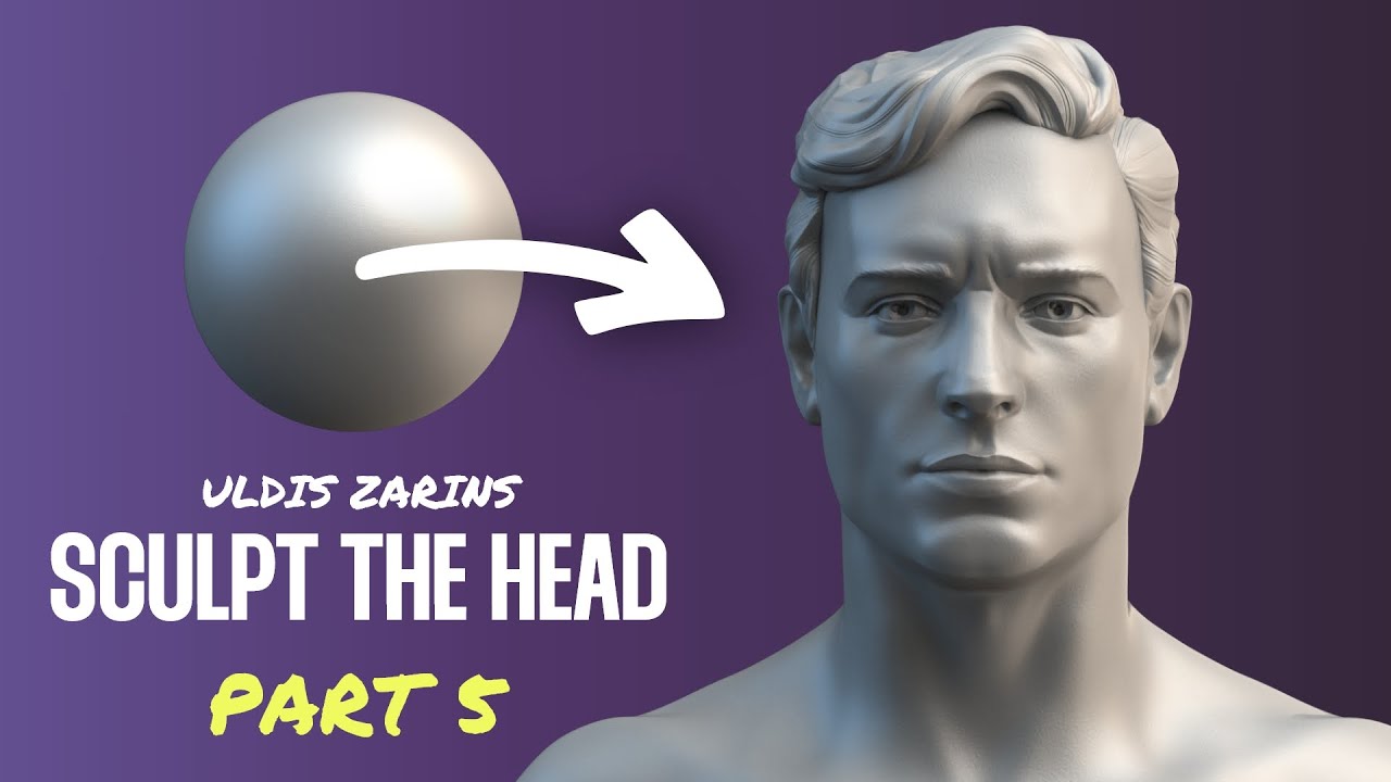 Base Mesh – #5 Sculpting the Head Tutorial - YouTube