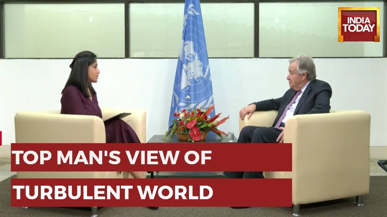 Antonio Guterres Interview With Geeta Mohan, UN Chief On Ukraine War ...