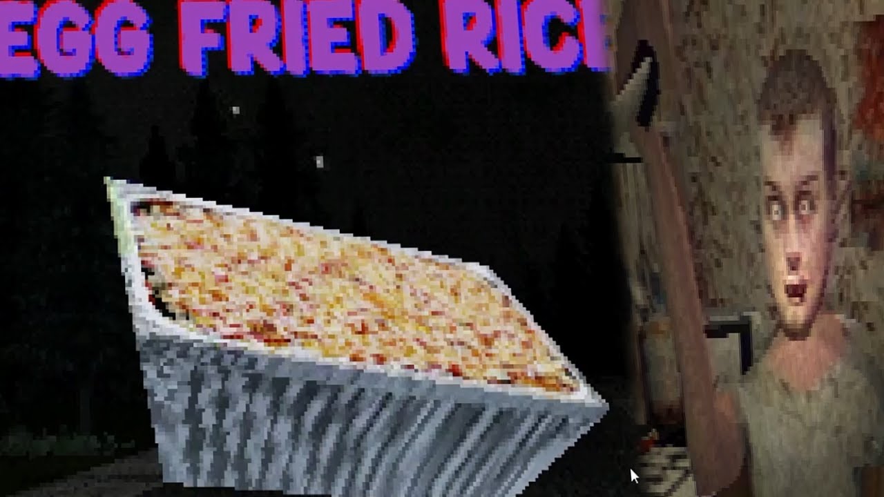 EGG FRIED RICE THE HORROR GAME... - YouTube