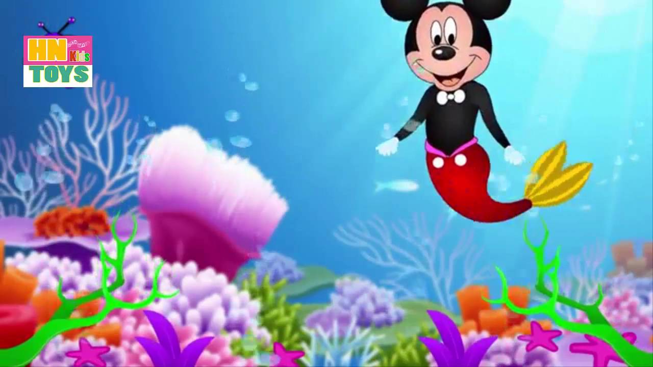The Finger Family Rhymes Collection - Mickey Mouse Marmaid Finger ...