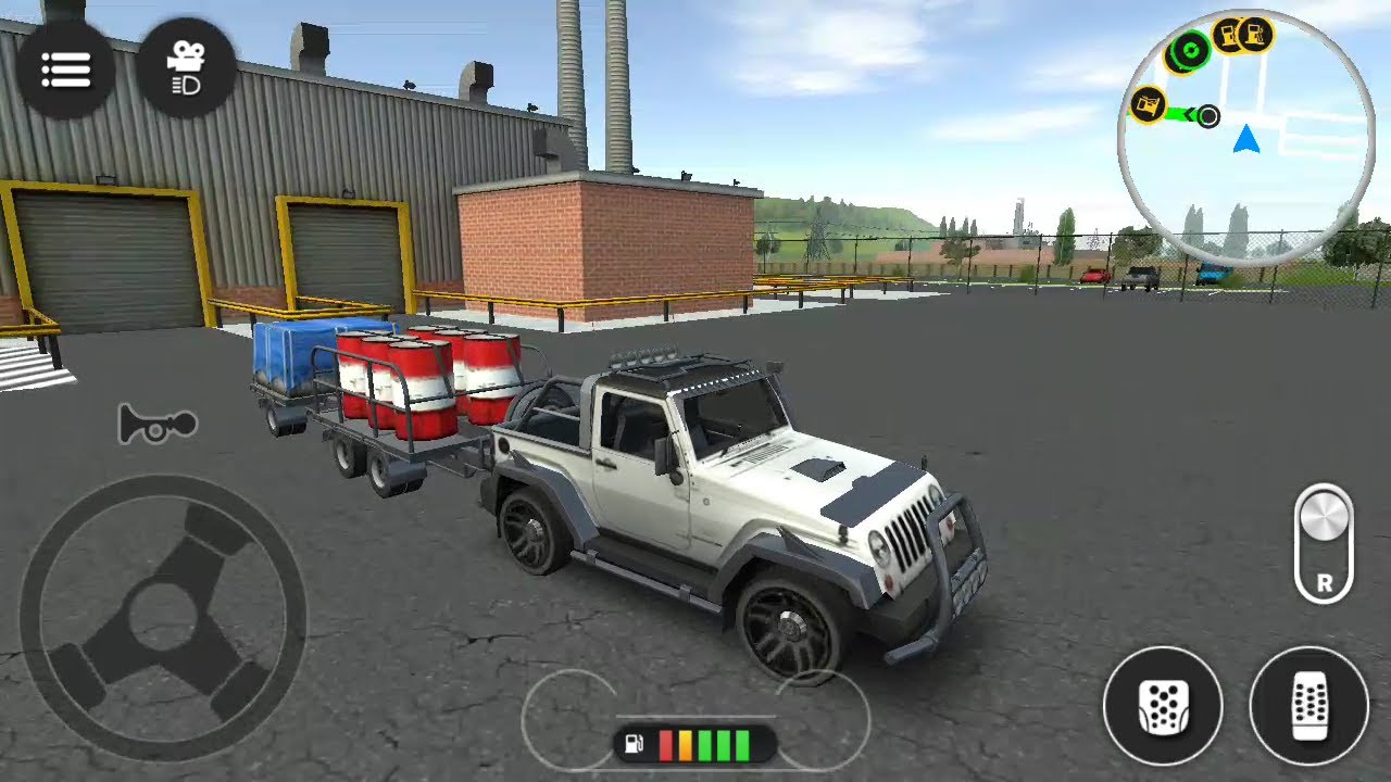 Long Trailer Truck Driving Android Gameplay | Drive Simulator Heavy ...