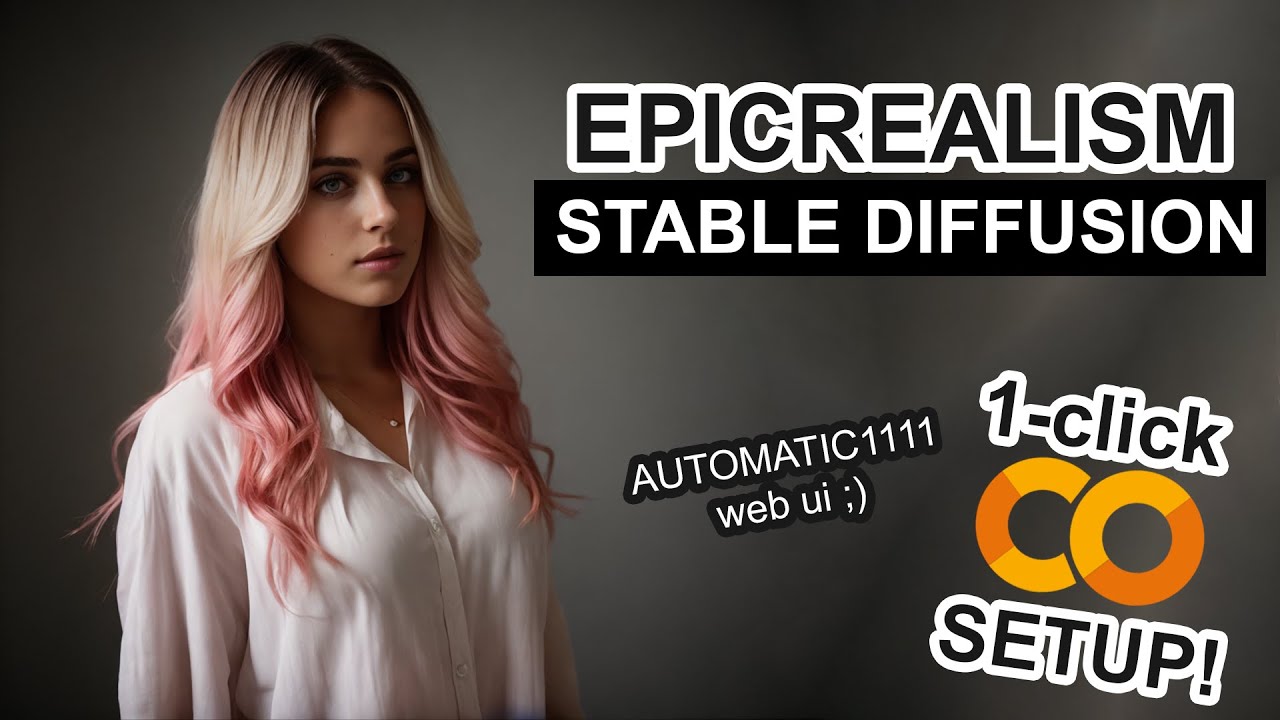 epiCRealism - Stable Diffusion 1-CLICK Google Colab Setup - YouTube
