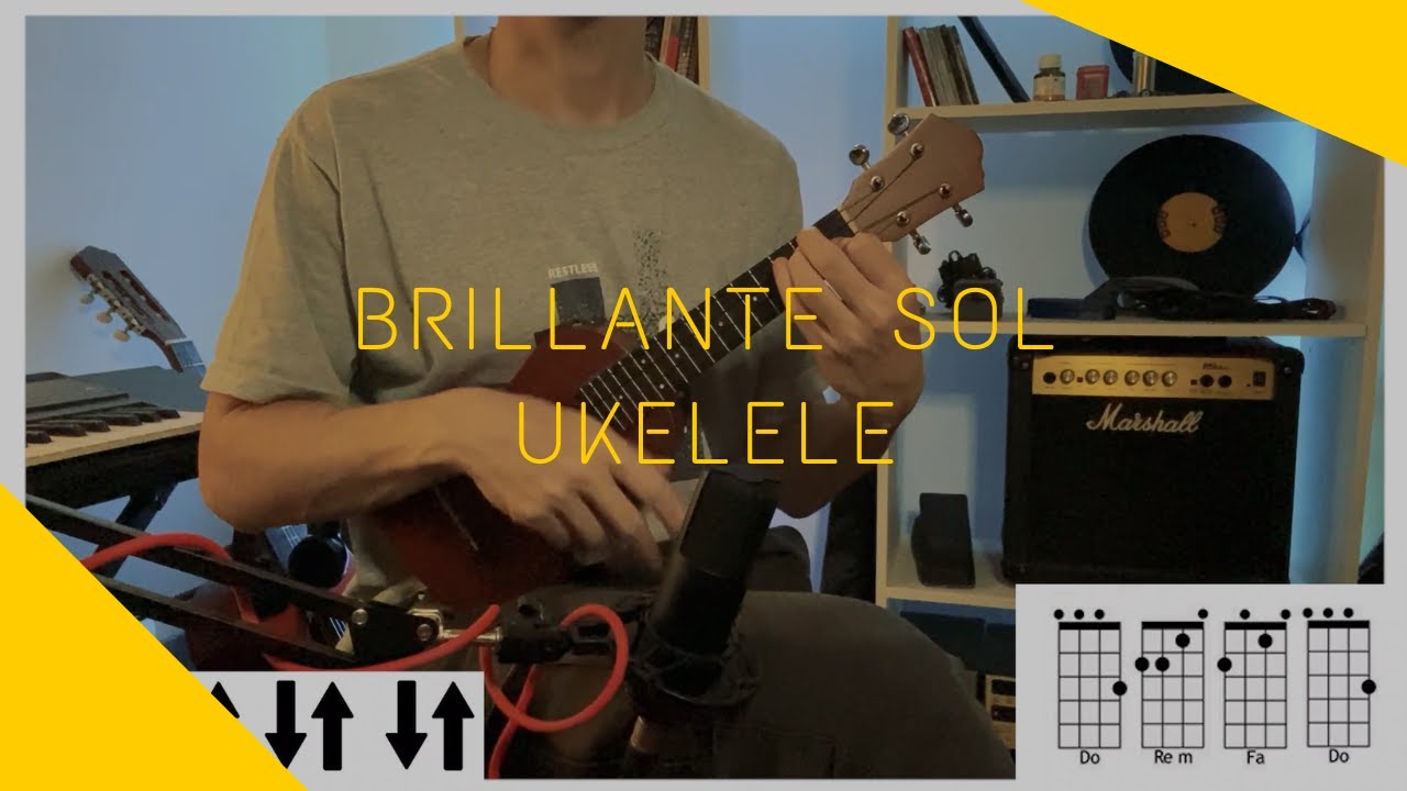 UKELELE | Brillante Sol - Pampa Yakuza ( cover/tutorial) Martin Lopez - YouTube