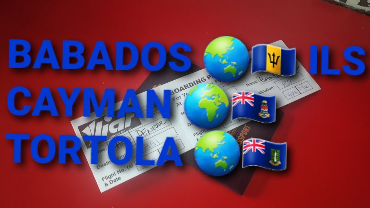BELIZE🇬🇺 BARBADOS🇧🇧 ILS CAYMAN 🇰🇾 TORTOLA 🇻🇬 TOUNE FOMASYON KONTRE ...
