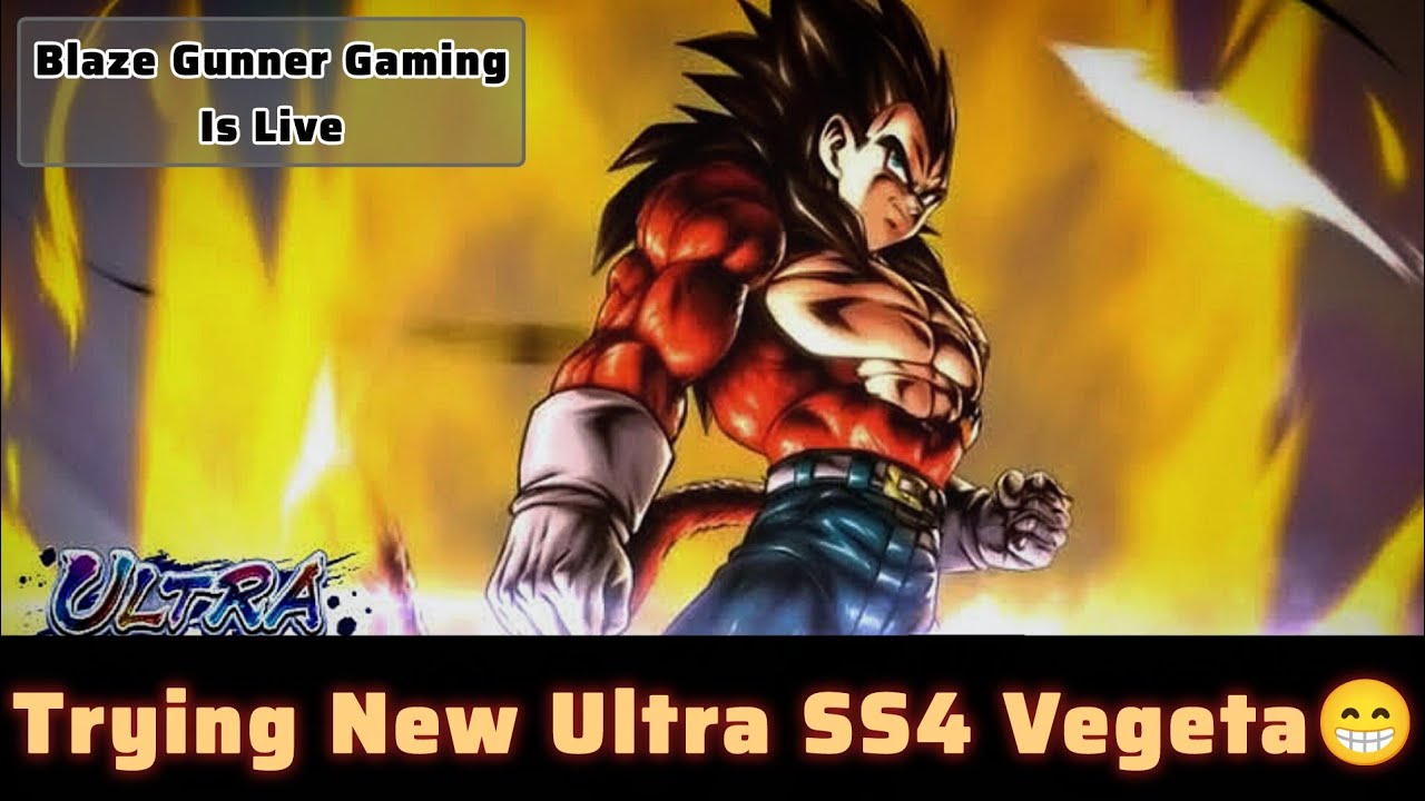 Trying New Ultra SS4 Vegeta 😁😁 | Dragon Ball Legends | #dbl #dblegends ...