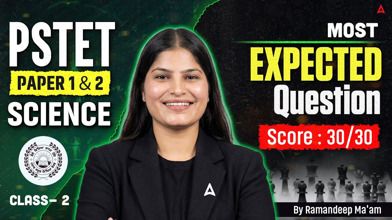 PSTET Exam Preparation 2026 | PSTET Science Paper 1 & 2 Expected ...