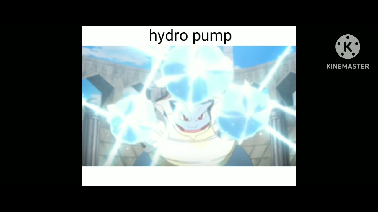 #mega blastoise all moves - YouTube