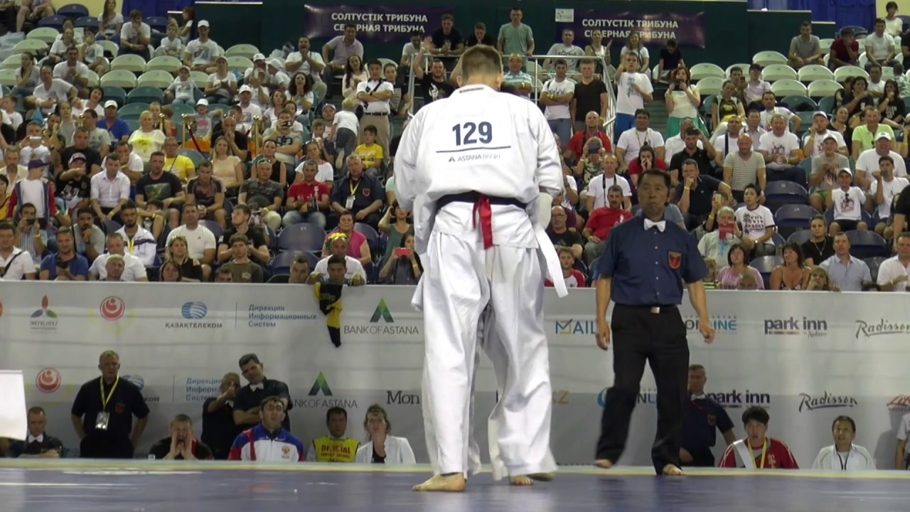 The 6th World Karate Championship in Weight Categories Men ...