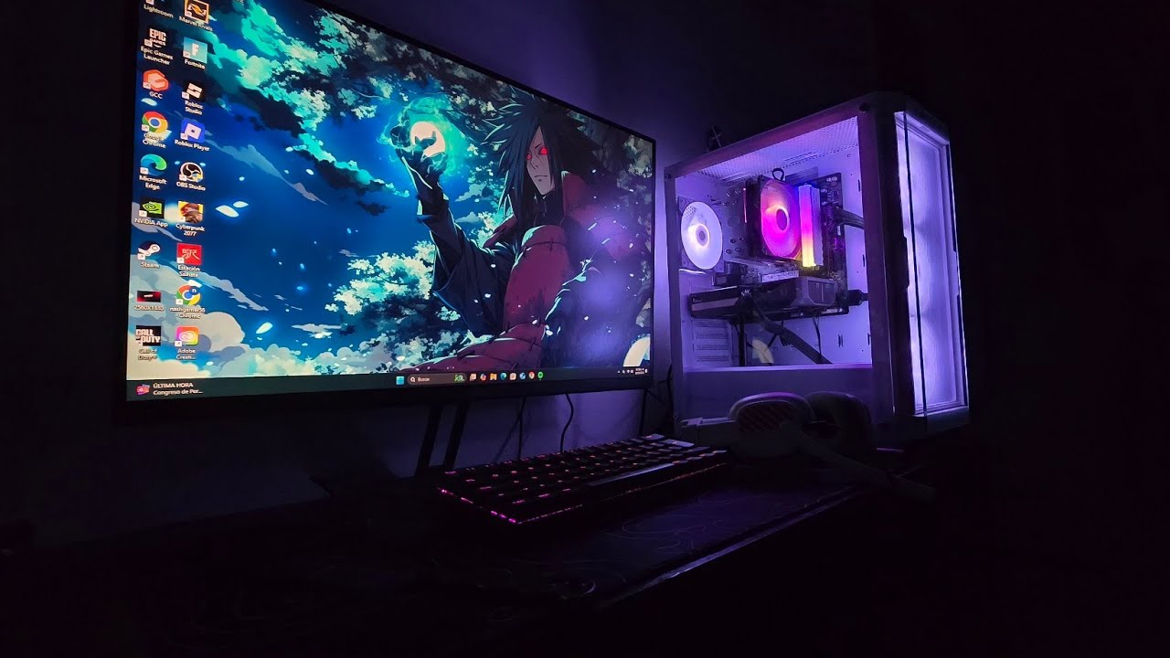 Cumpli mi sueño - Mi NUEVO SET UP 2025 - NashXD - YouTube