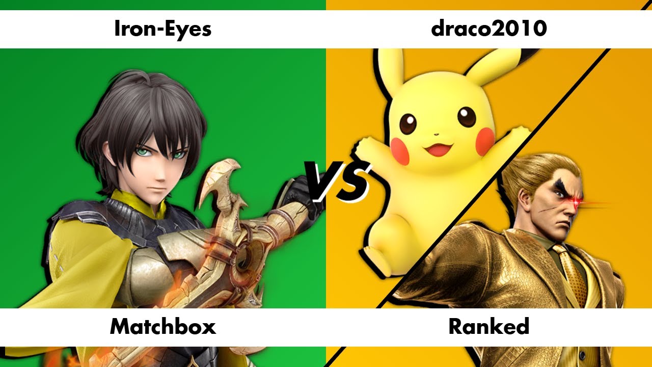 Matchbox Ranked Iron-Eyes (Byleth) vs draco2010 (Pikachu/Kazuya) - YouTube