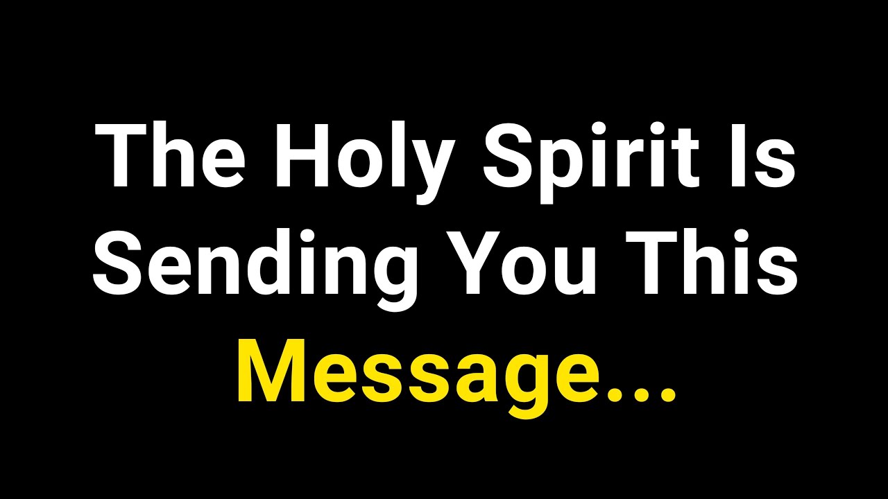🔮The Holy Spirit Is Sending You This Message God message for you today ...