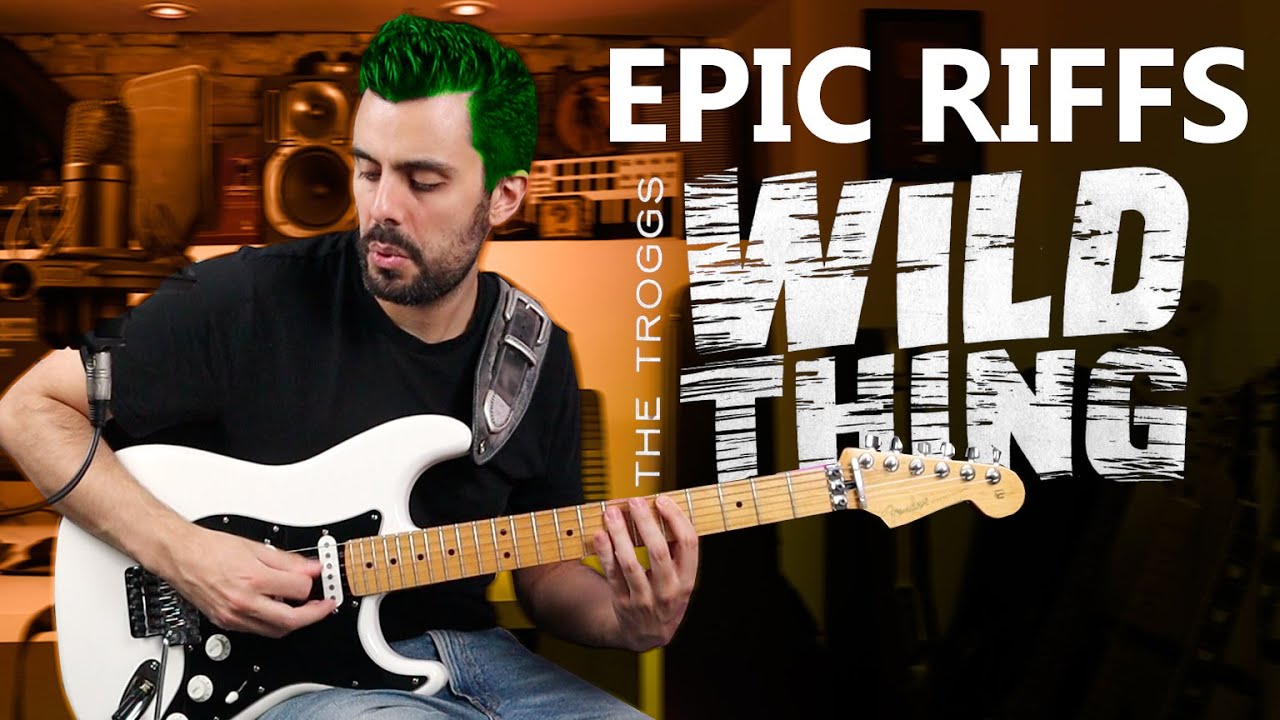 EPIC RIFFS rock WILD THING Guitarra Tutorial Tablatura | CLÁSICOS DEL ...