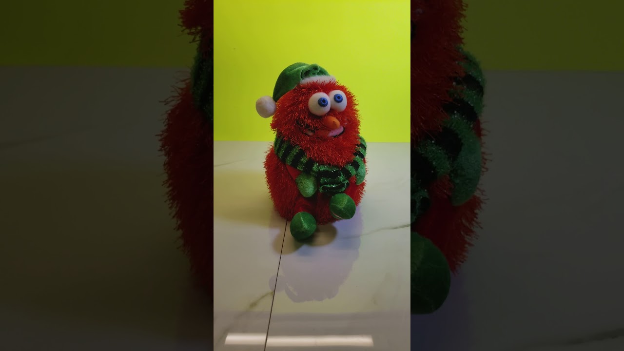 GEMMY MERRY MONSTERS CHRISTMAS ANIMATED DECK THE HALLS MAHNA MAHNA ...