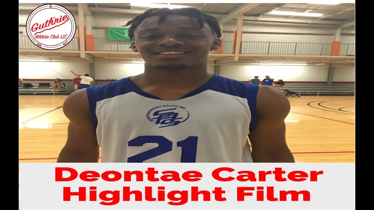 Deontae Carter Highlight Film - YouTube