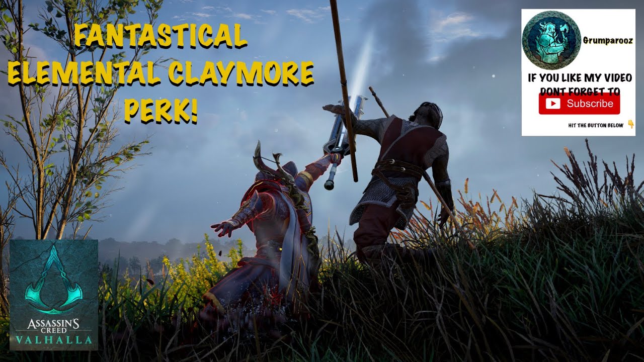 FANTASTICAL ELEMENTAL CLAYMORE AND ITS PERK IN ASSASSINS CREED VALHALLA ...