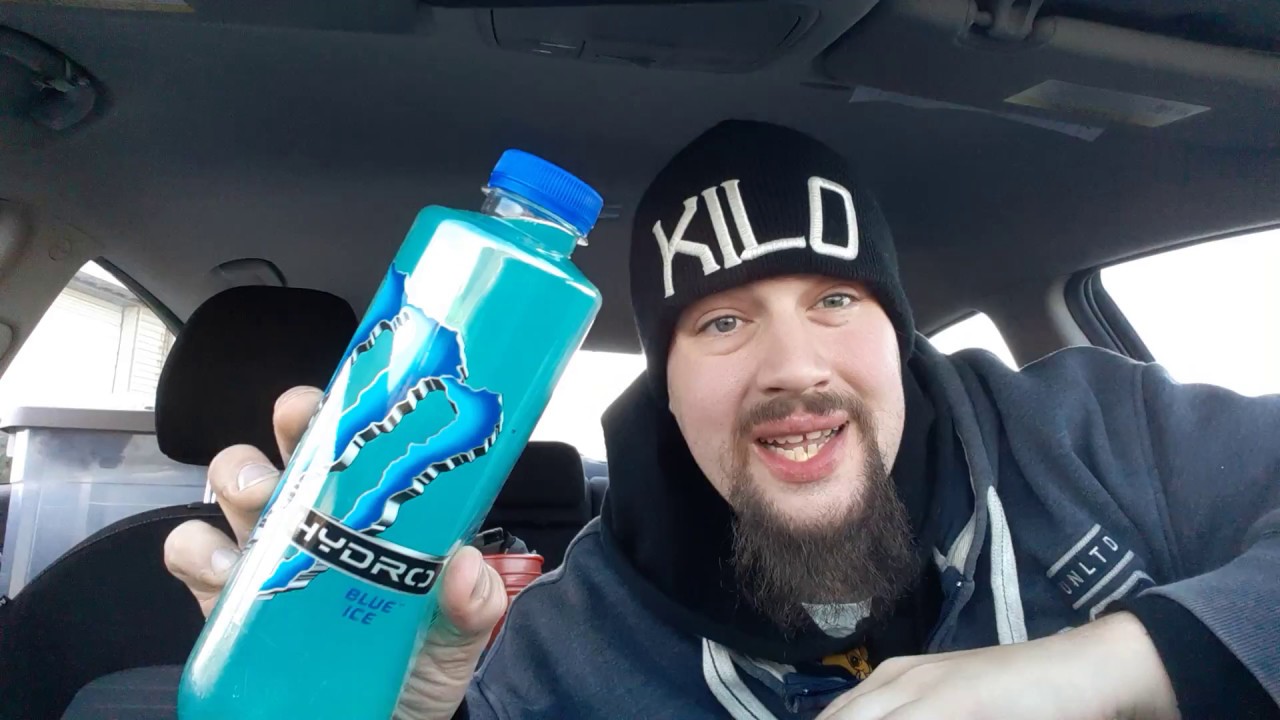 Blue Ice by Monster Hydro Food / Drink Review - YouTube