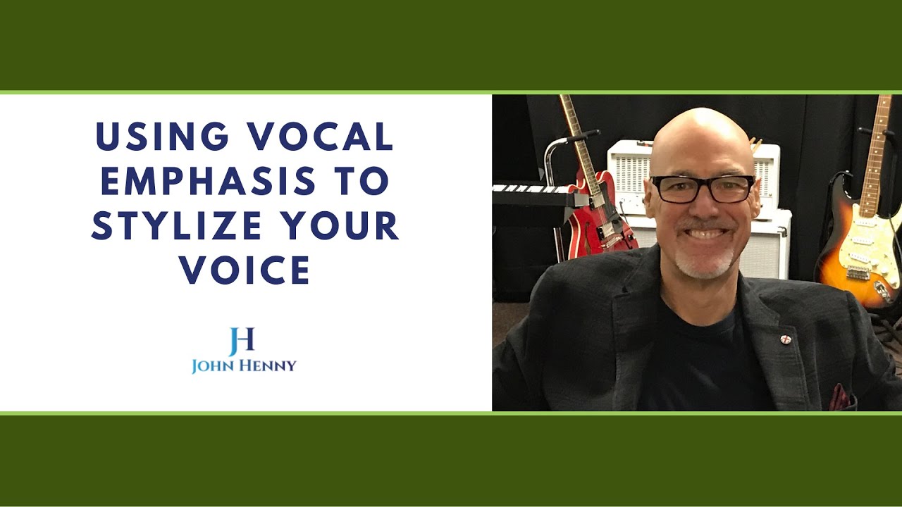 Using Vocal Emphasis to Stylize Your Voice - YouTube