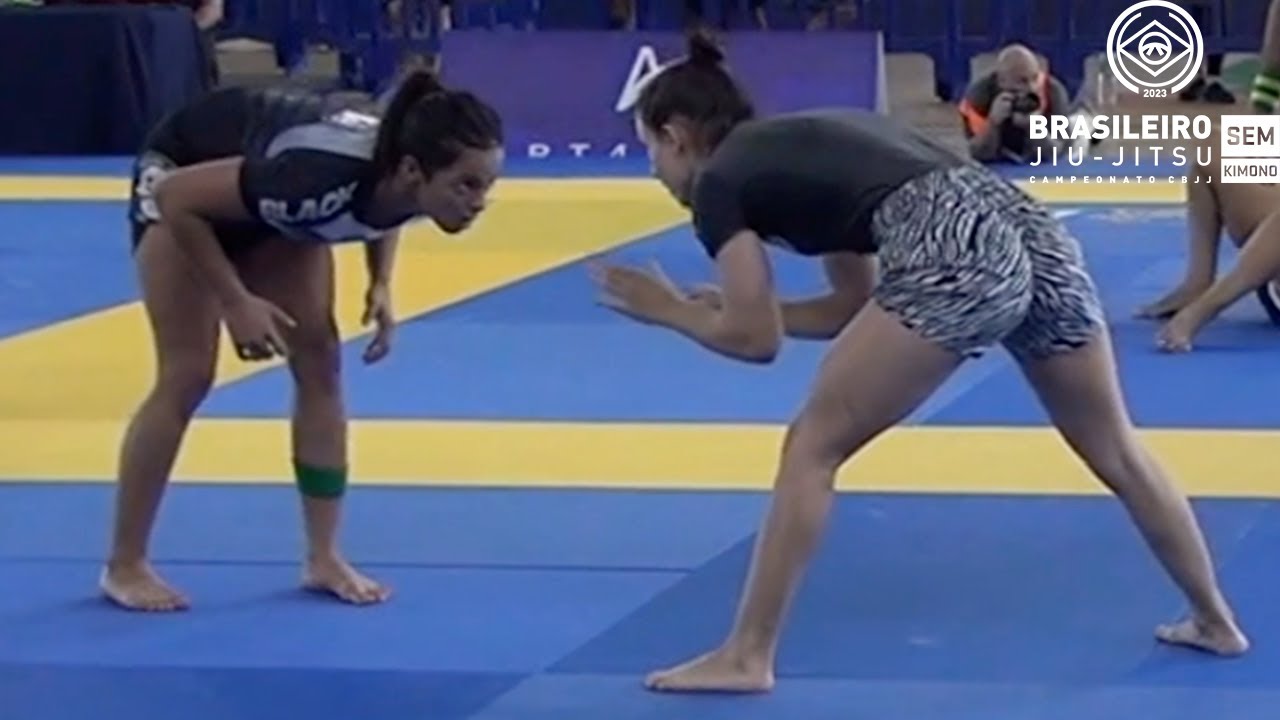 Vitoria Assis vs Bian Giannini / Brasileiro No-Gi 2023 - YouTube