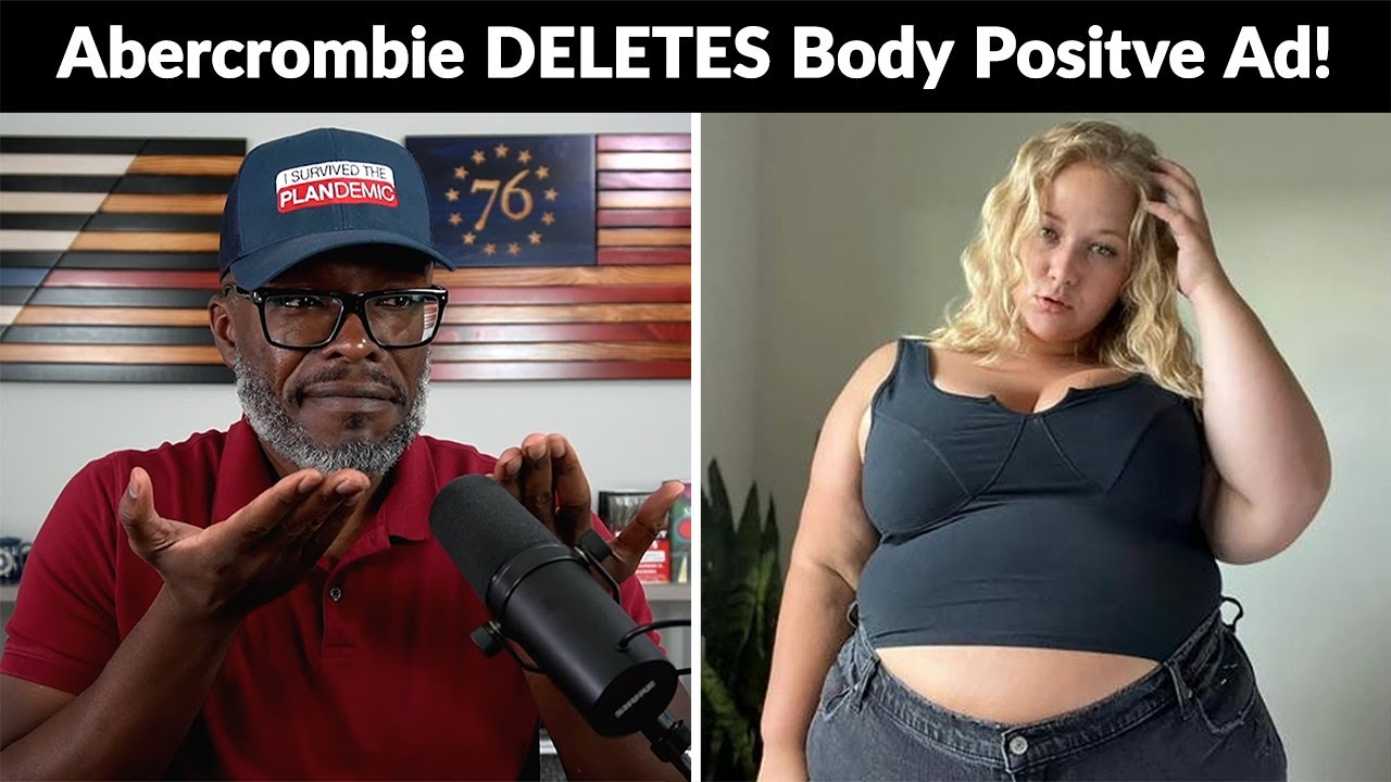 Abercrombie DELETES Body Positive Ad After Negative Tweets! - YouTube