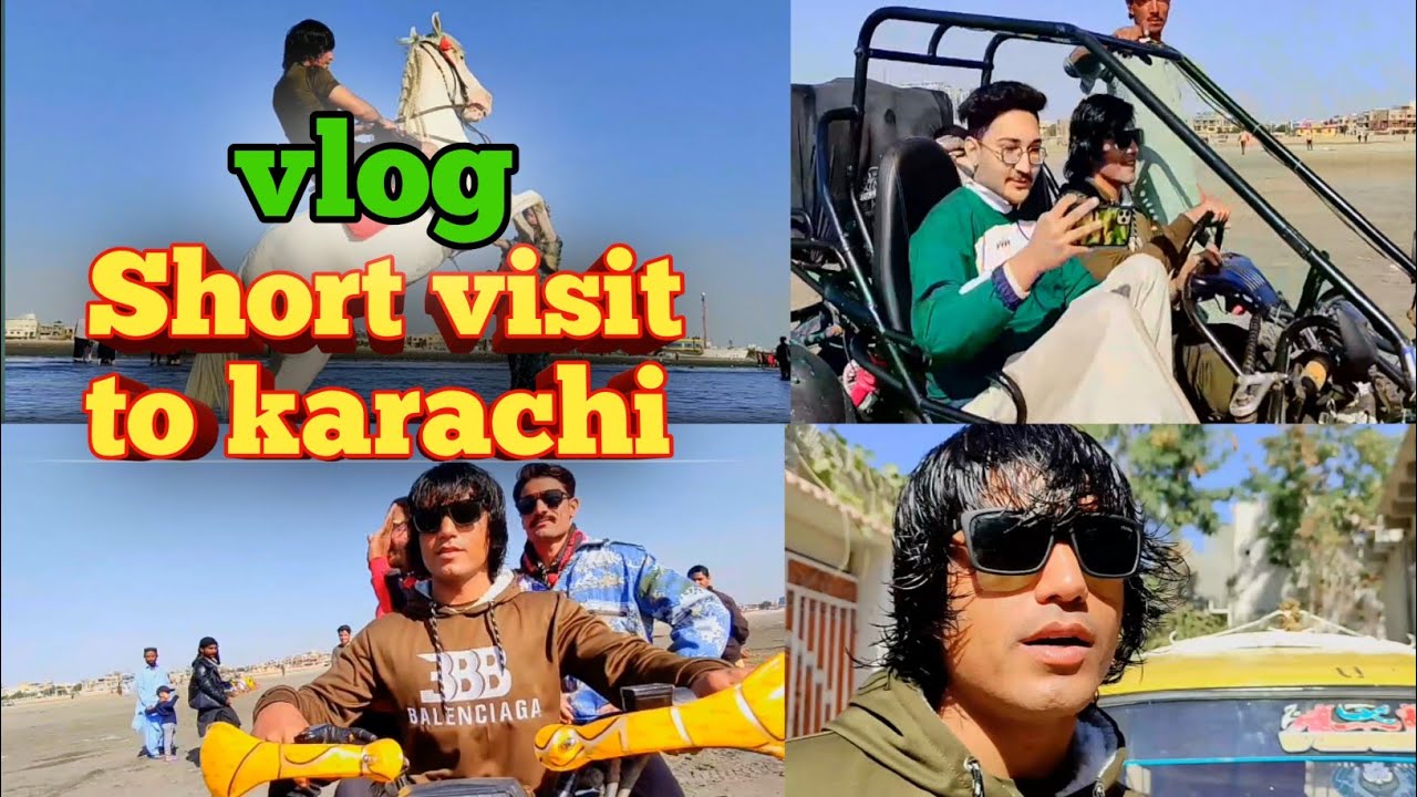 Short Visit To Karachi | Short Vlog with Real Commando💥 - YouTube